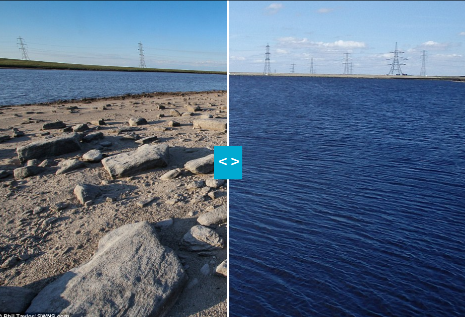 Nxehtësia globale, kthen në “shkretëtira” rezervuarët në Britani (Foto ...