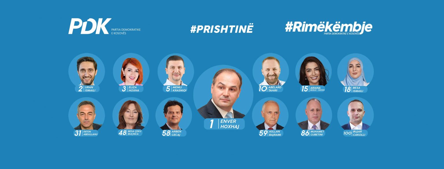 Pobočka PDK v Prištině bude mít v celostátních volbách, které se budou ...