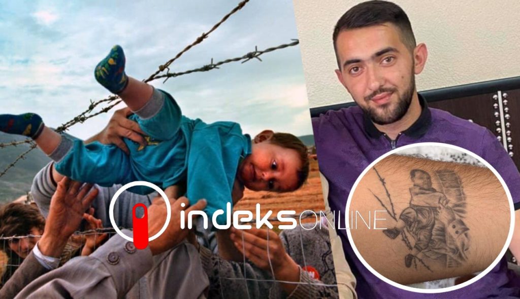 Ky është Agimi që u fotografua gjatë luftës në Kosovë teksa kalonte ...