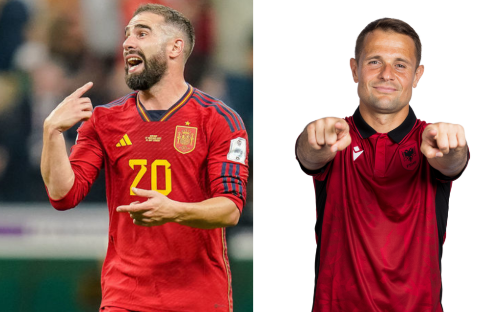 Spanja me skuadrën më të vogël me trup, Shqipëria në mesin e 10-të ...