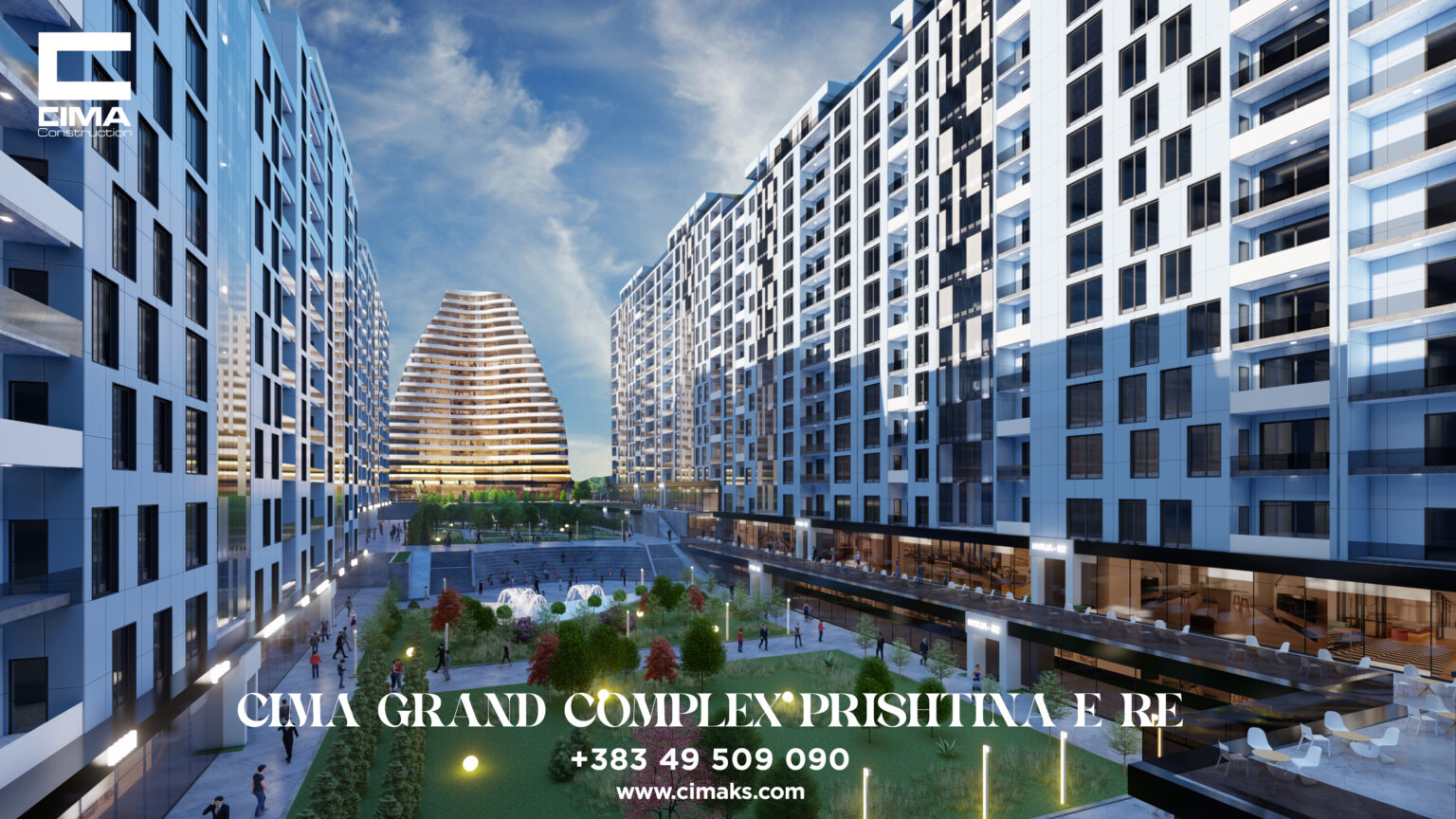 Cima Grand Complex Prishtina e Re, vend ideal për të jetuar ! – Indeksonline.net