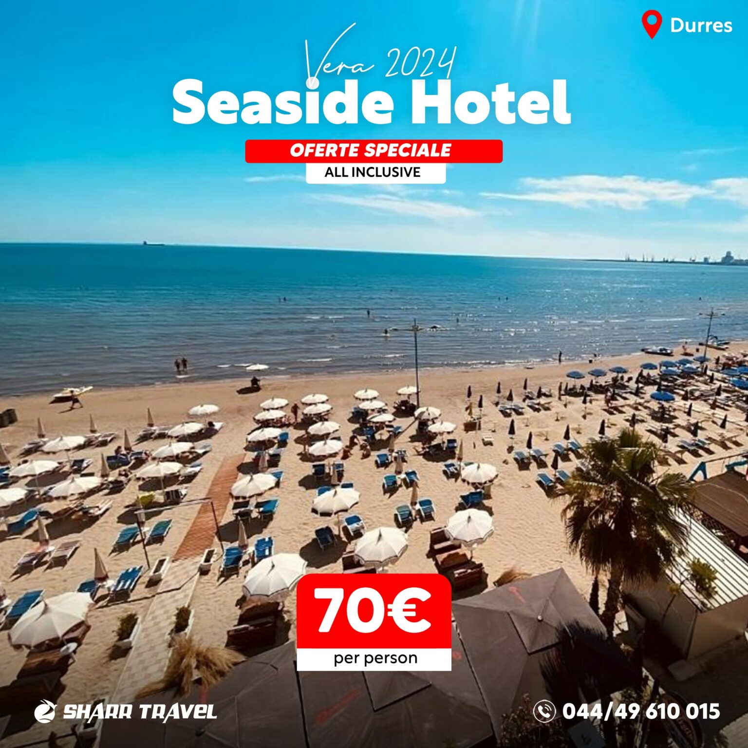 Sharr Travel vjen me një super ofertë, vetëm 70 euro All Inclusive në ...