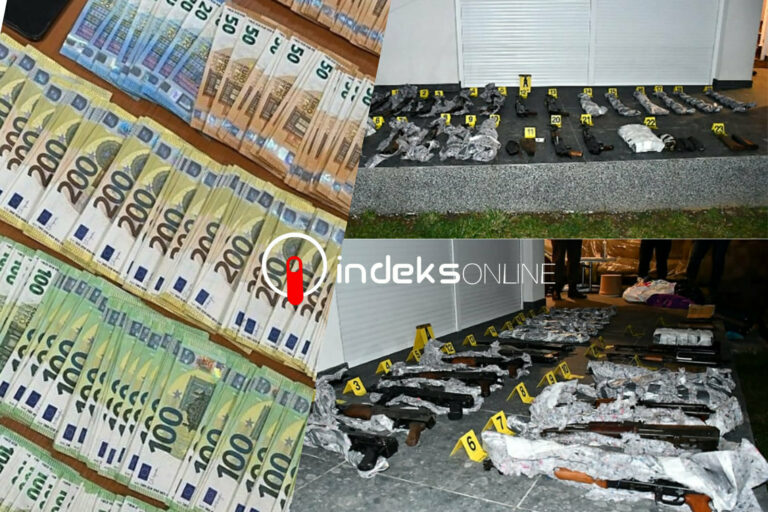 Prokuroria jep detaje për arrestimin e suedezit në Prishtinë, kapet sasi e madhe parash dhe armë ...