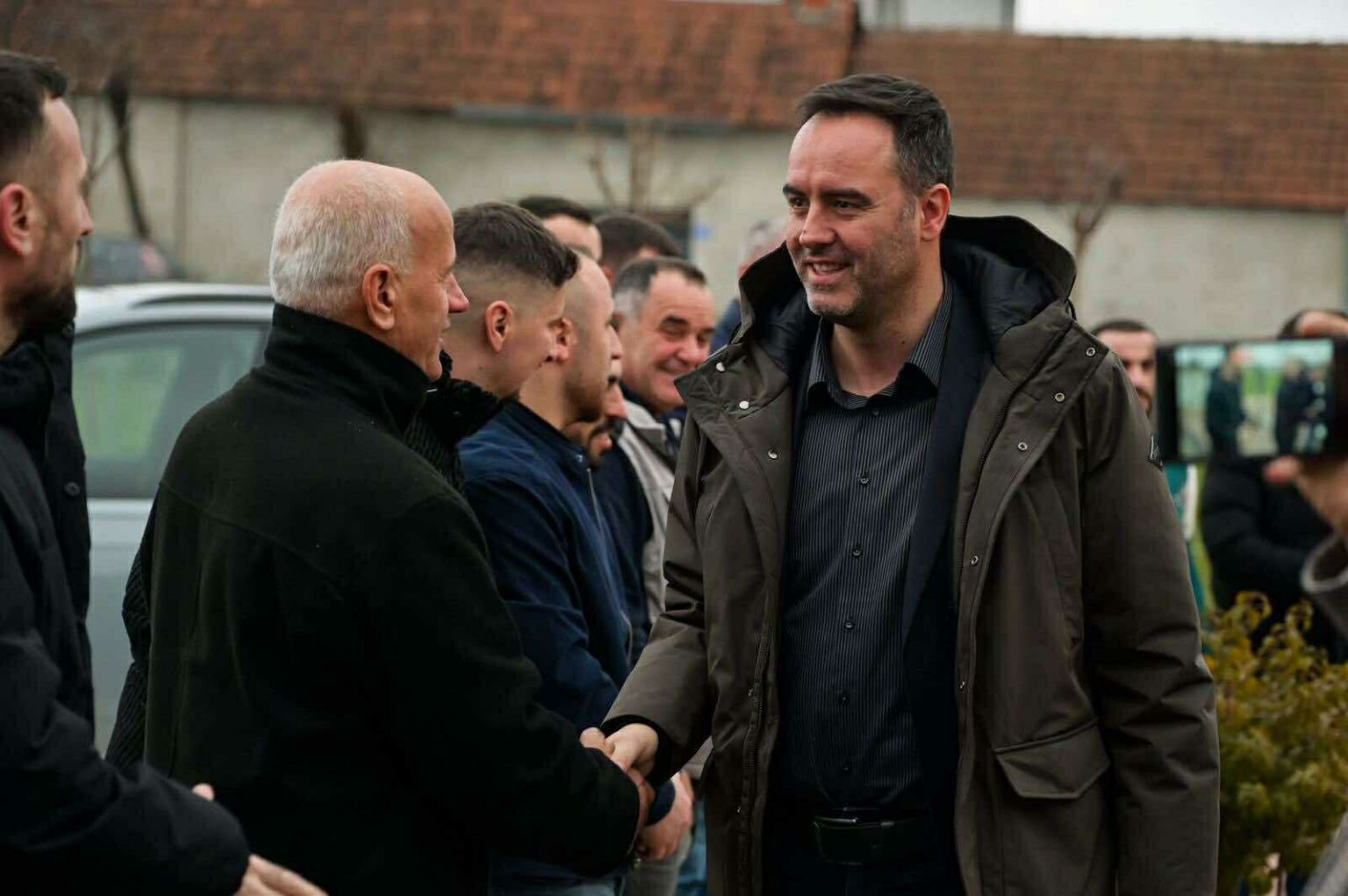 Glauk Konjufca was in Ferizaj yesterday, where from the city square ...