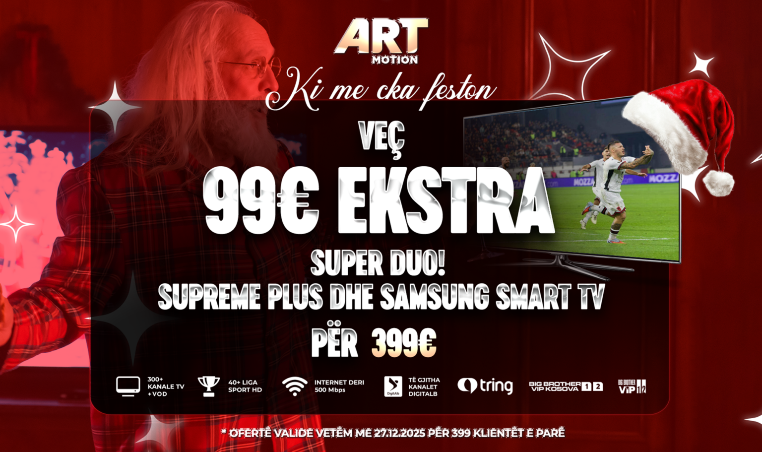 Artmotion surprizon me super ofertën e fundvitit: Pako Supreme Plus ...