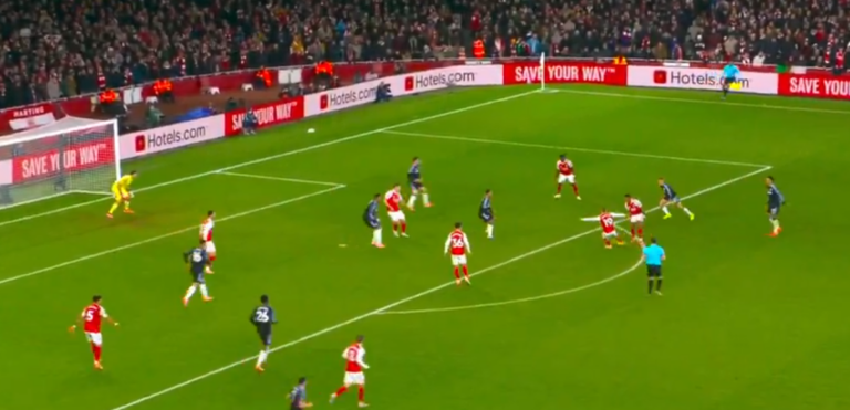 Goli bora kutoka kwa Trossard, Arsenal wafunga la tatu