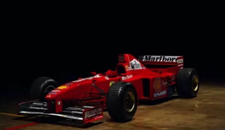 1997 Ferrari driven by Michael Schumacher goes up for auction