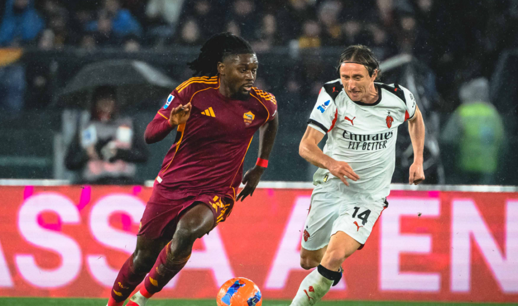 Roma yakaita mangange 1-1 neMilan muvhiki rechi22 reSerie A.